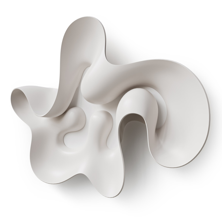 Abstract Sculpture By Eva Hild 3D Model for VRay, Corona | CGMood