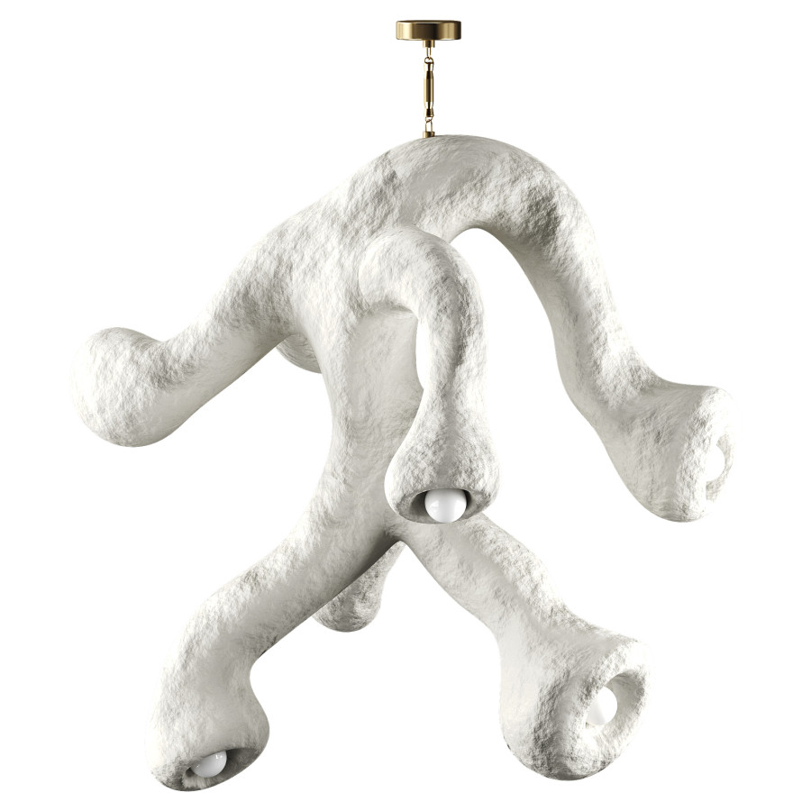 Fertility Form Illuminated Sculpture - 3D Model for VRay, Corona