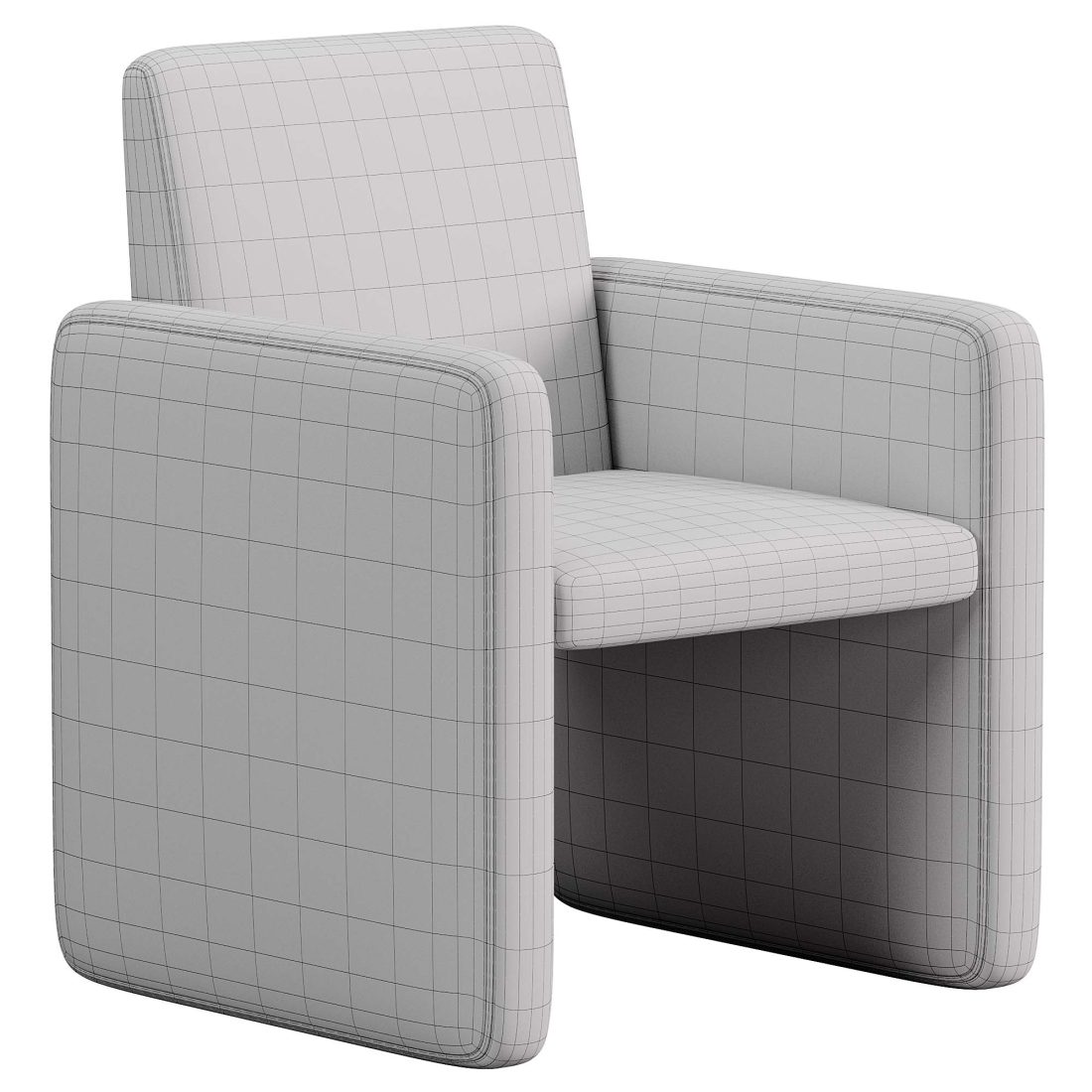 Kima Dining Chair - 3D Model for Corona