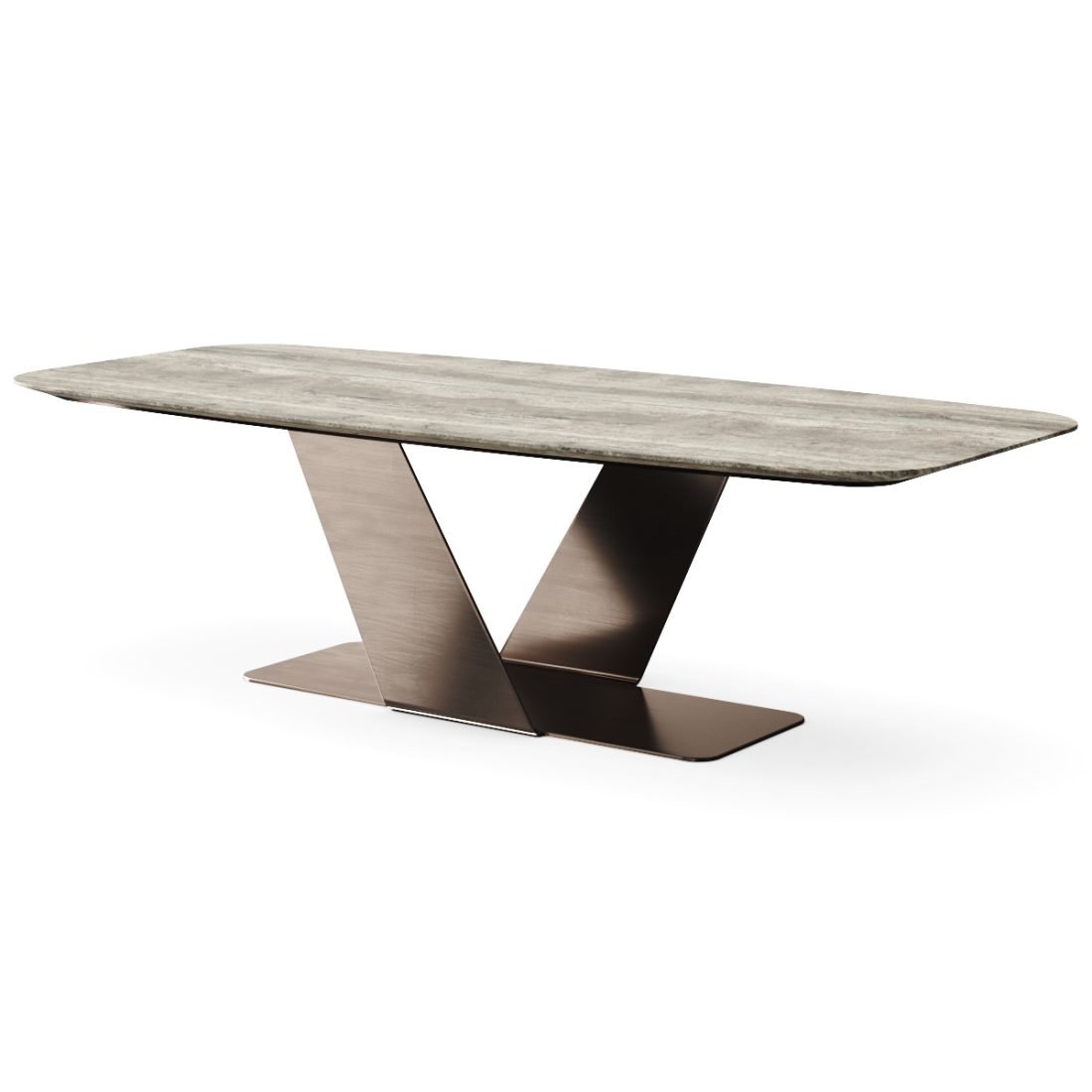 Rugiano Wally Dining Table - 3D Model for VRay, Corona