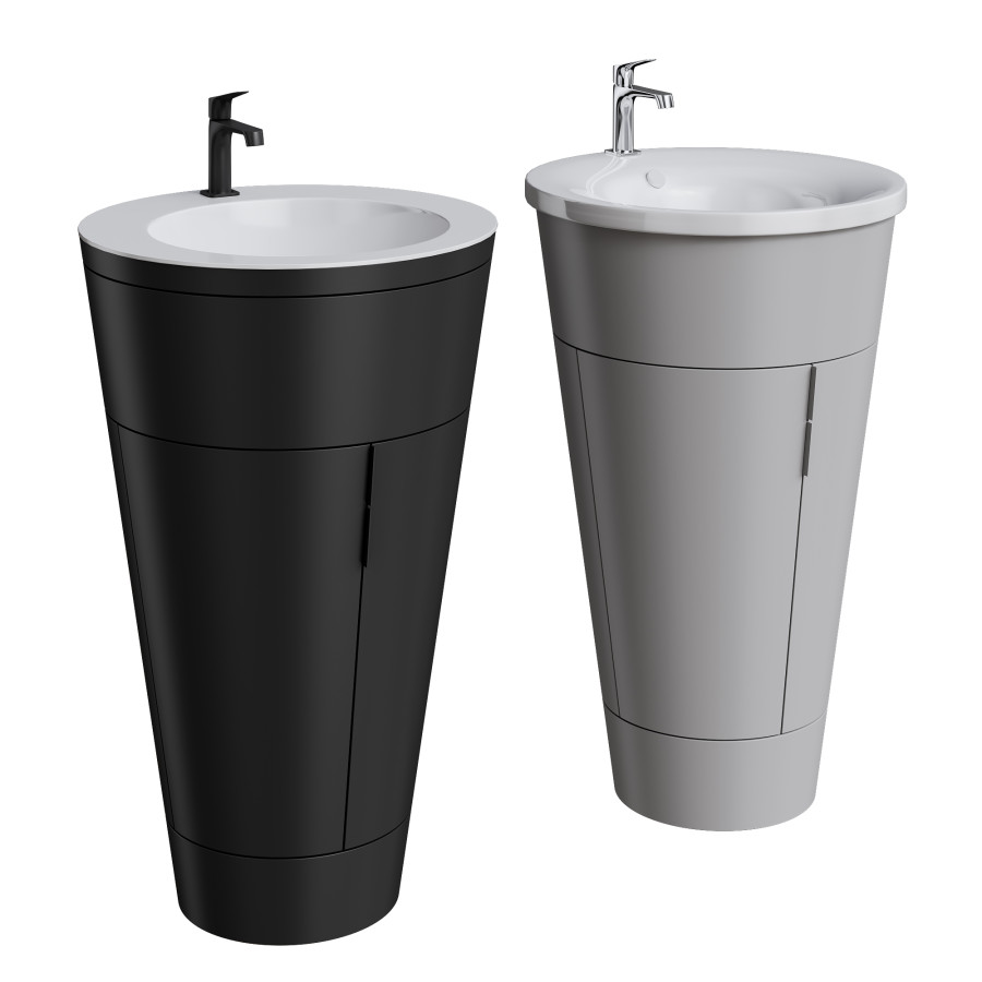 Duravit Starck 1 - 3D Model for Corona