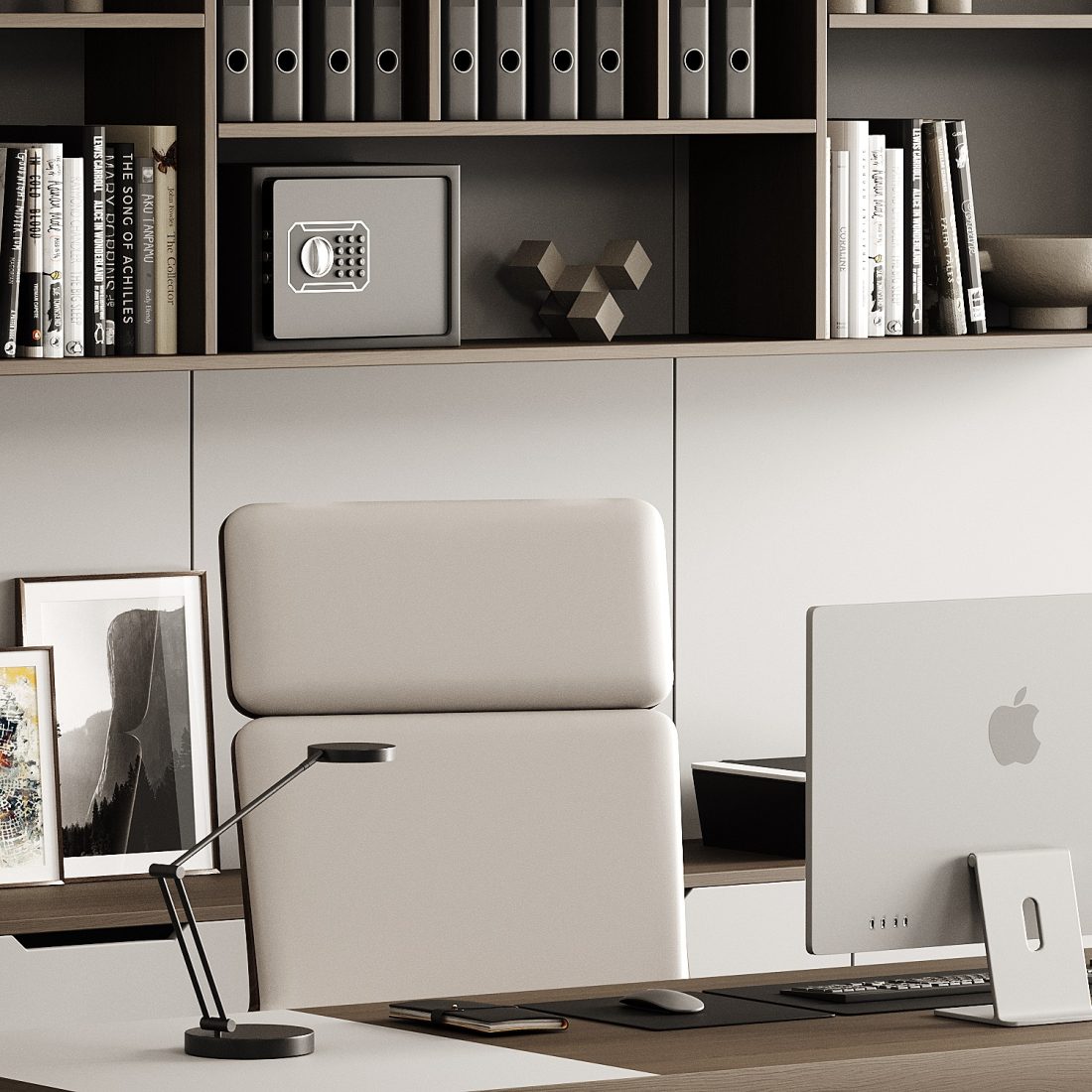 Boss Desk 004 3D Model for Corona | CGMood