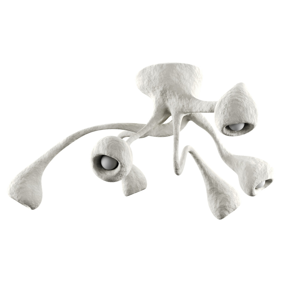 Unique Fertility Form Illuminated Sculpture - 3D Model for VRay, Corona