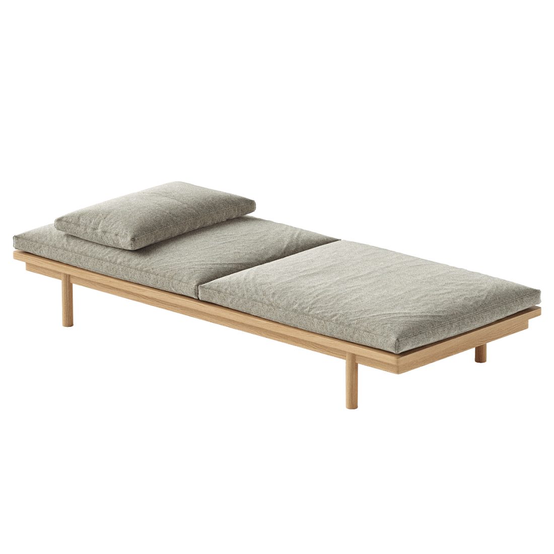 Pensive Daybed - 3D Model for VRay, Corona