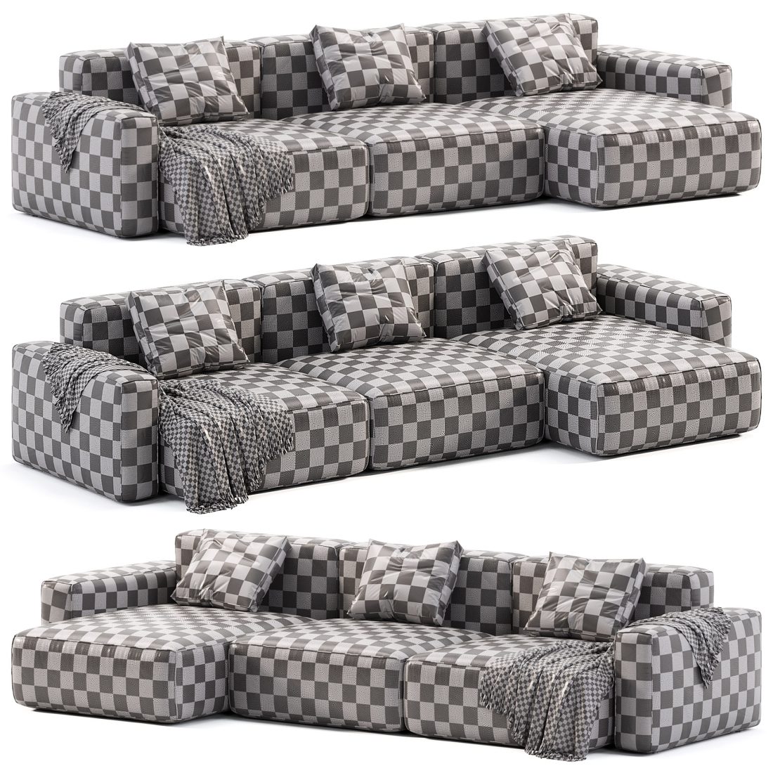 Toronto Sofa 3D Model for Corona | CGMood