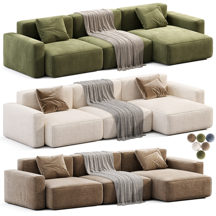 Toronto Sofa 3D Model for Corona | CGMood