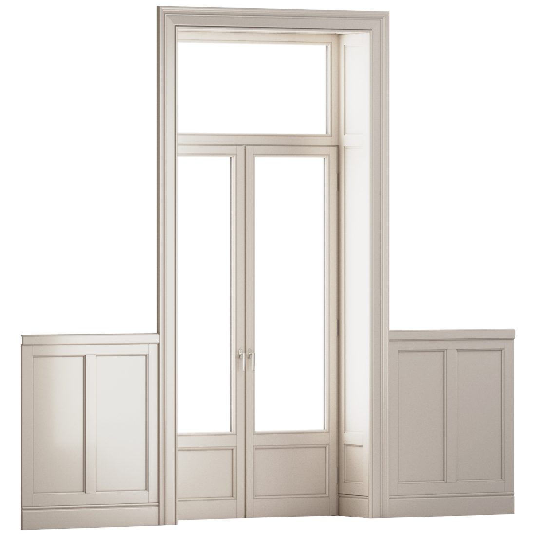 Classical Window/Door 3D Model for VRay, Corona | CGMood
