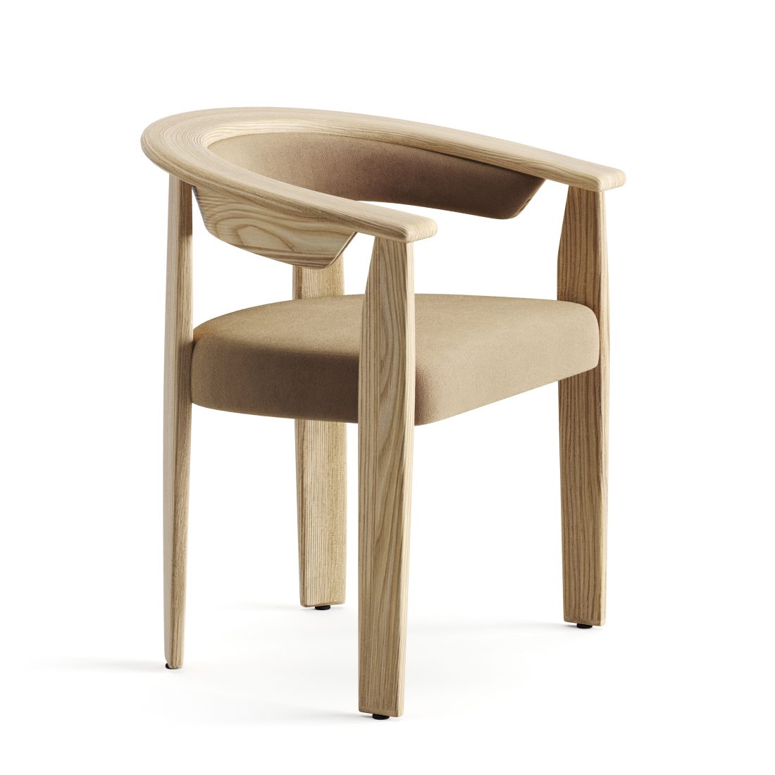 Baxter Afra Chair - 3D Model for VRay, Corona