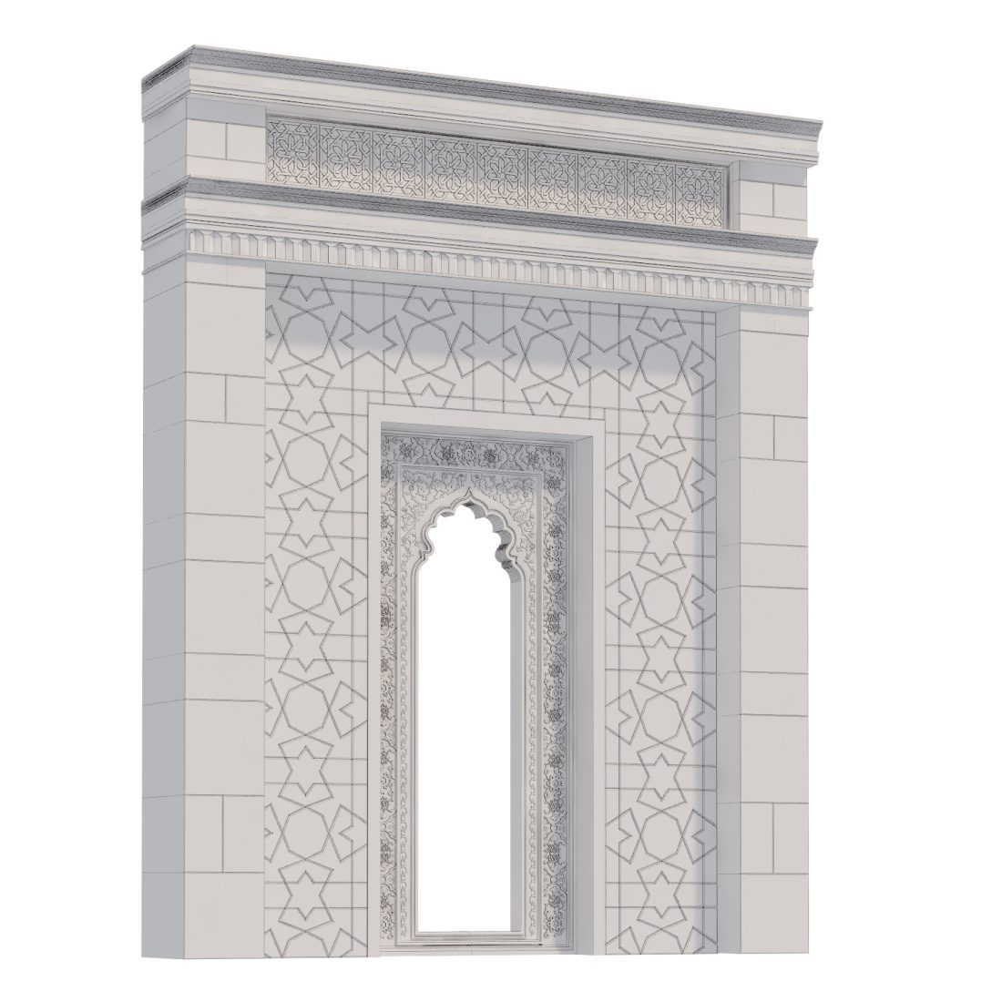 Arabic Turkish Islamic Architectural Element Set - 3D Model for FStorm ...