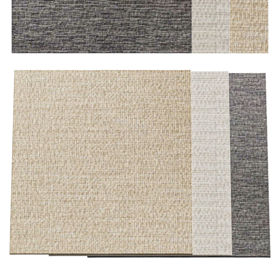 Lint-free Wool Carpet Wool Line - 3D Model for VRay, Corona