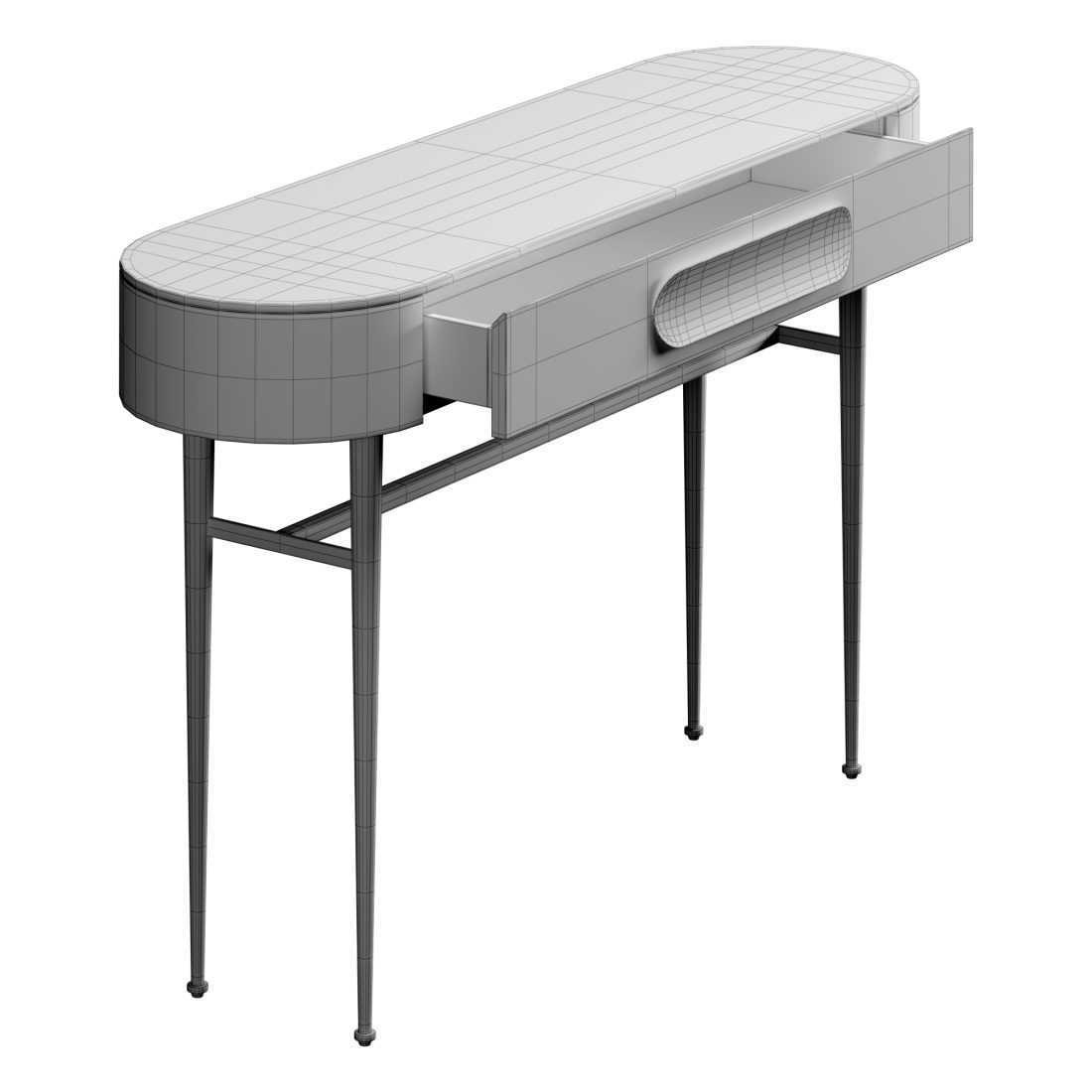 Berkeley Designs Napa Console Table 3D Model for VRay | CGMood
