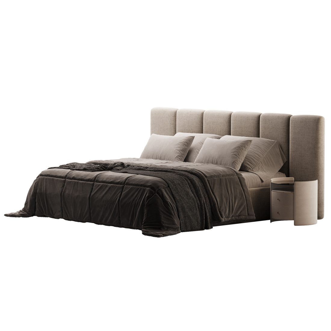Donna Alfred Bed 3D Model for Corona | CGMood