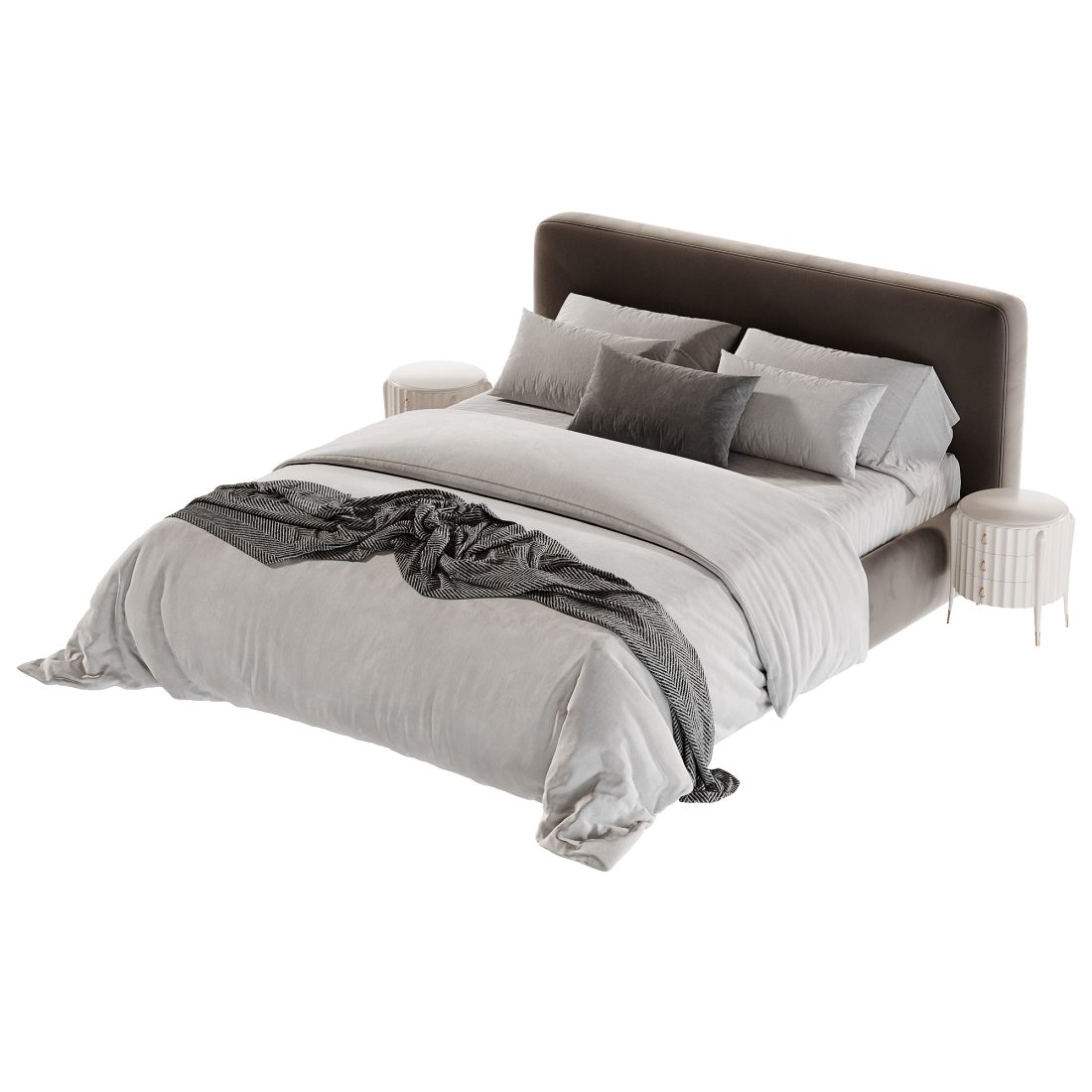 Bliss Bed 3D Model for Corona | CGMood
