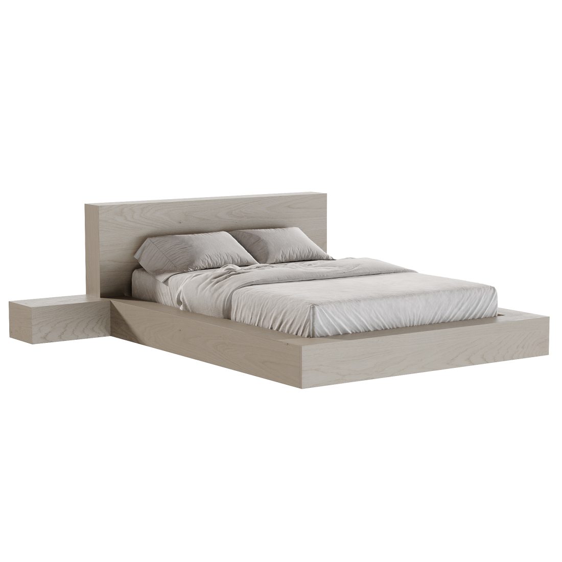 Cama Japonesa Carvalho Bed 3D Model for Corona | CGMood