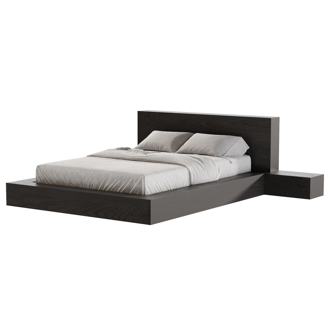 Cama Japonesa Carvalho Bed 3D Model for Corona | CGMood