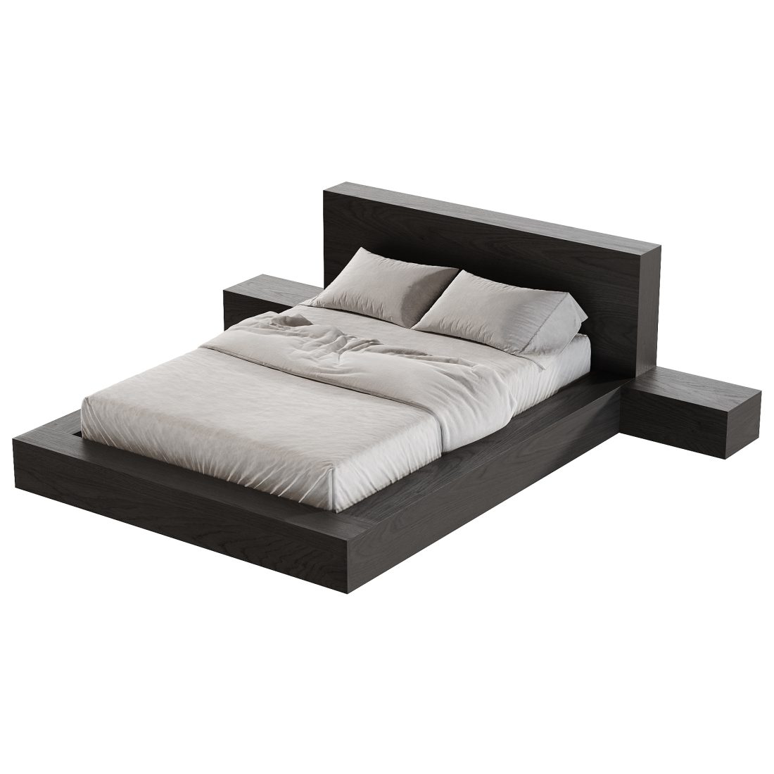 Cama Japonesa Carvalho Bed 3D Model for Corona | CGMood