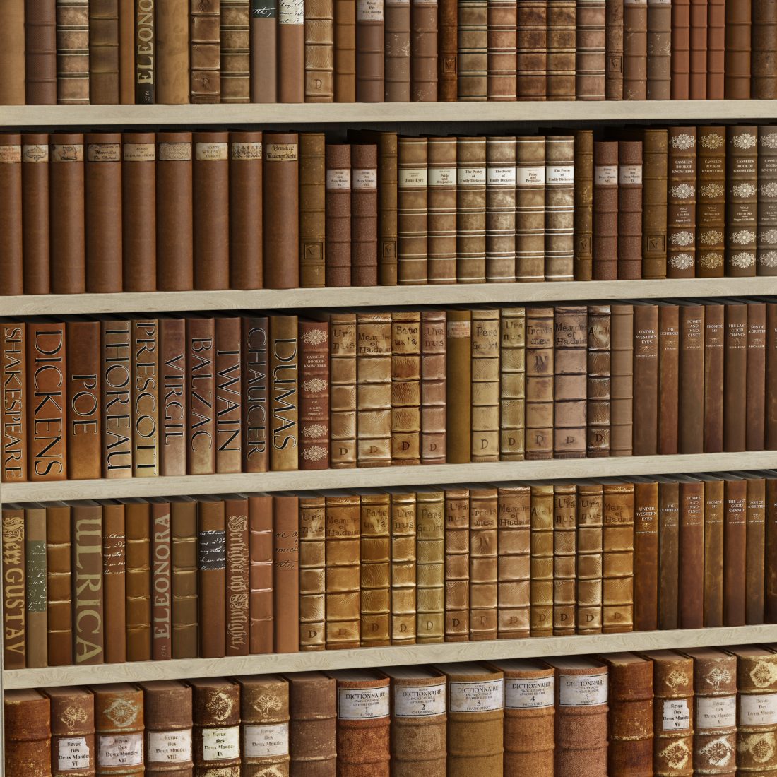 Classic Books 74 3D Model for VRay, Corona | CGMood