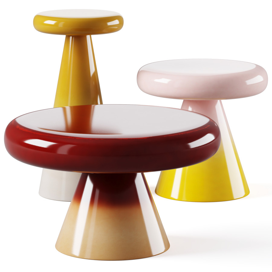 Rici Coffee Table By Kare Design - 3D Model for VRay, Corona