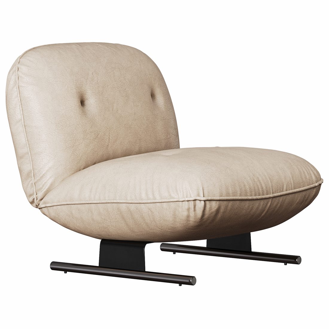 Libra Armchair By Minotti 02. - 3D Model for Corona