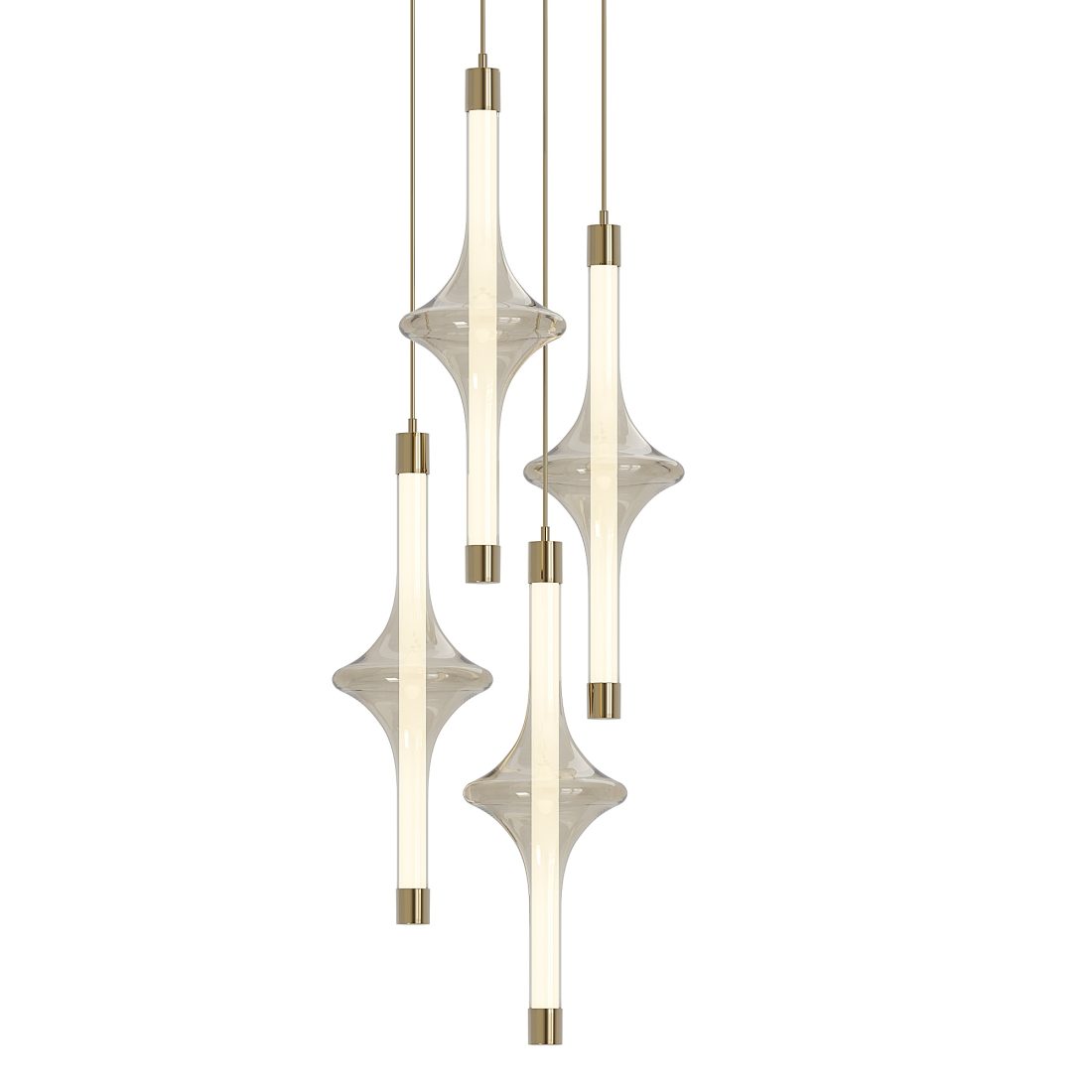 Rain Pendant Lamp - 3D Model for Corona