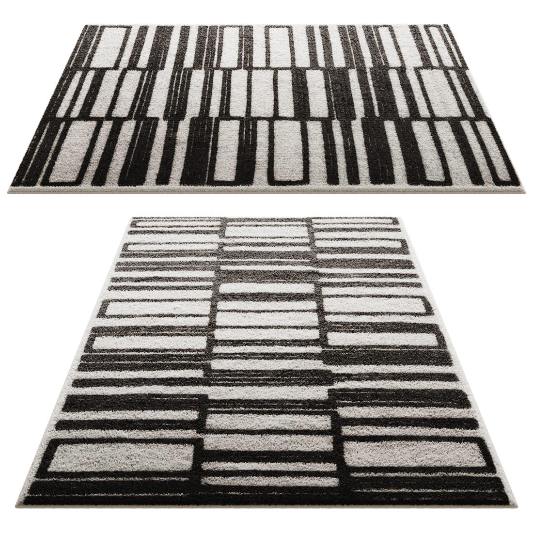 Bauhaus Warli Carpet 3D Model for VRay, Corona | CGMood