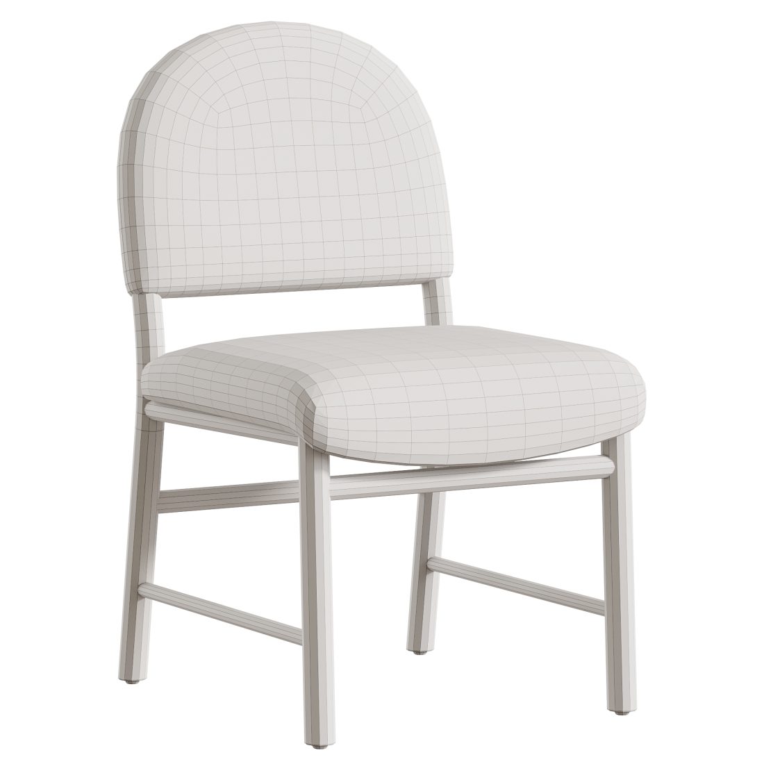 Cambre Upholstered Dining Chair 3D Model for Corona | CGMood