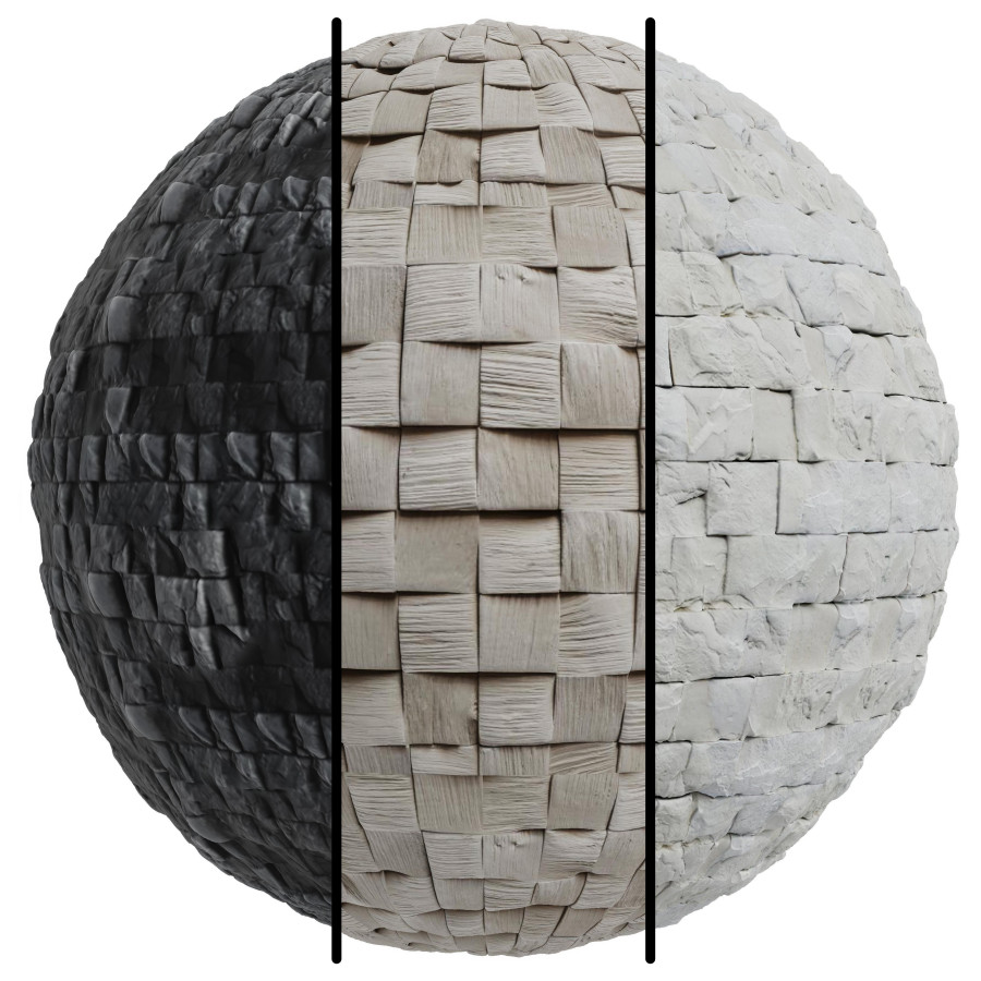 Fb594 Interior Stone Cladding Facade | 3mat | Pbr - 3D Model for FStorm ...