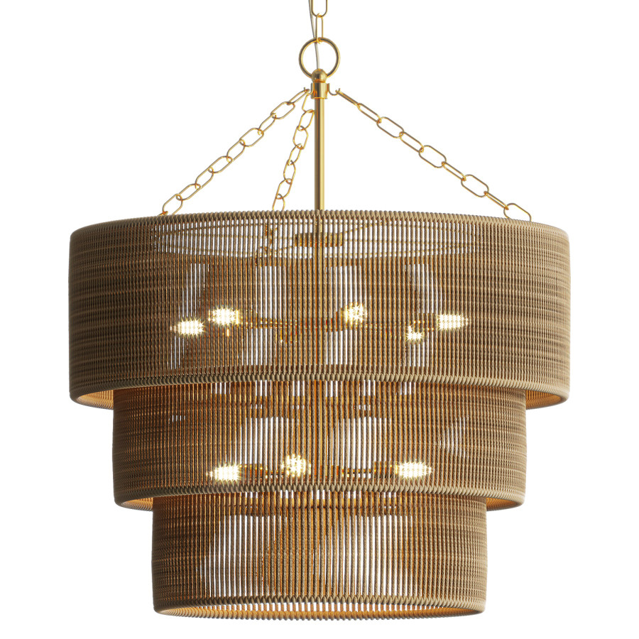 Sorelle 10 Light Chandelier 3D Model for Corona | CGMood