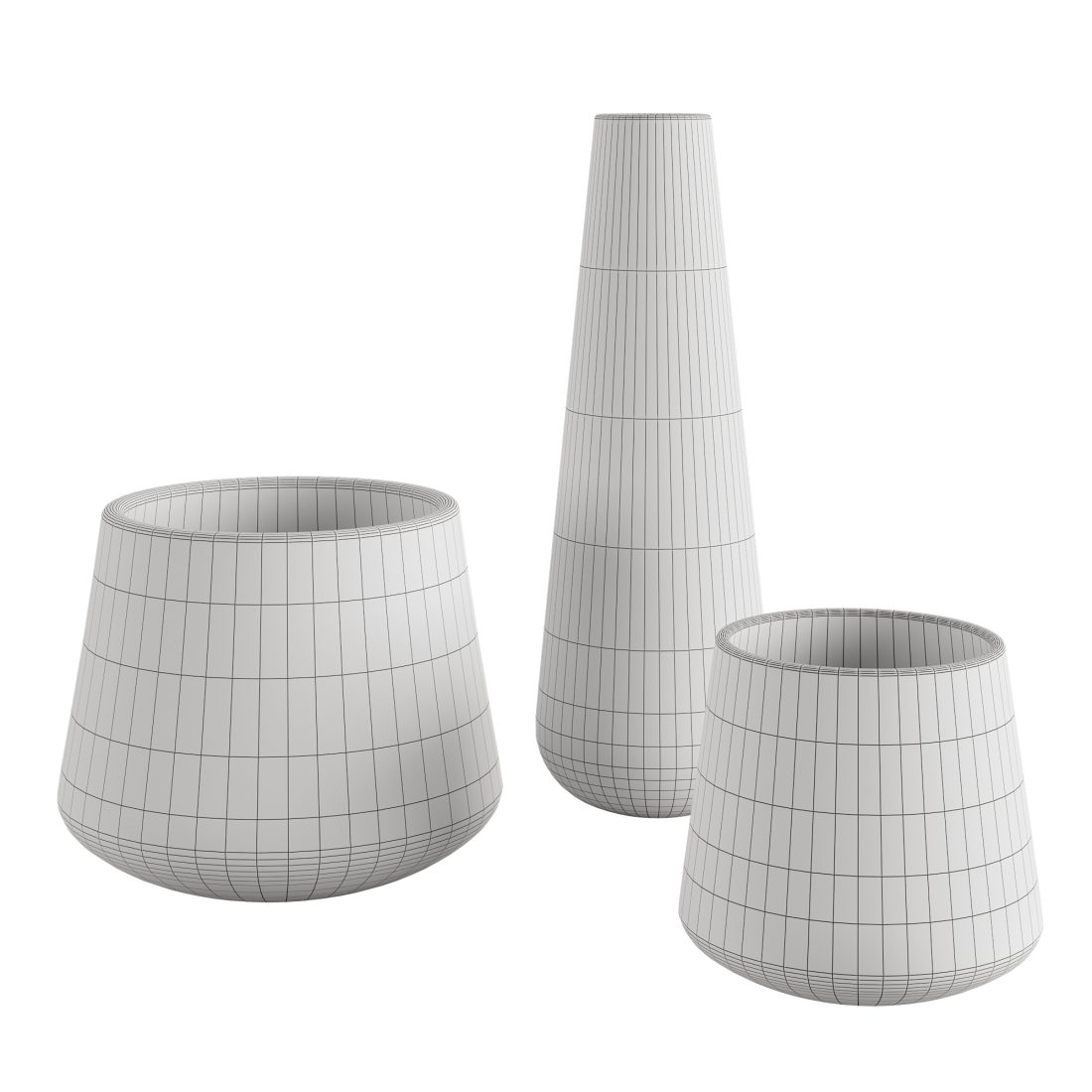 Pixie Vase By Accent Decor - 3D Model for Corona