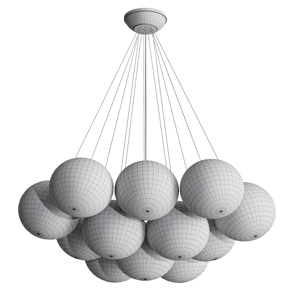 Imperium Loft Ogden Pendant Light 3D Model for Corona | CGMood