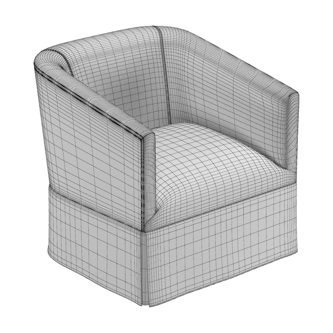 1950s Chair 3D Model for VRay, Corona | CGMood