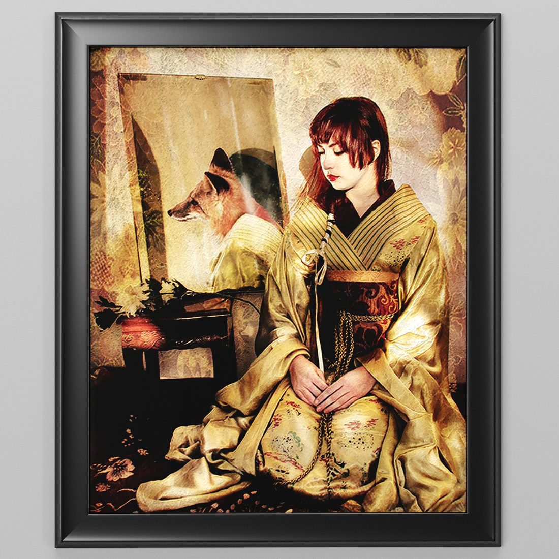 D165 Kitsune Canvas Print By 5 Frams 3D Model for VRay, Corona | CGMood
