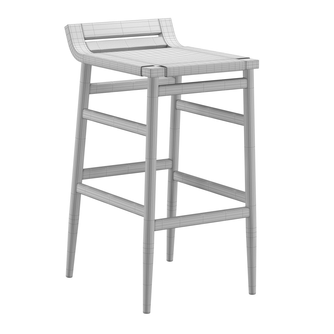 Abing Bar Stool 3D Model for Corona | CGMood