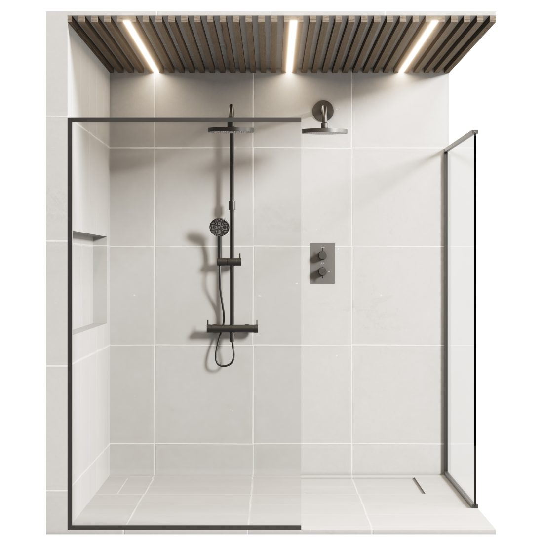 Shower Gessi Nik 03 3D Model for FStorm, Corona | CGMood