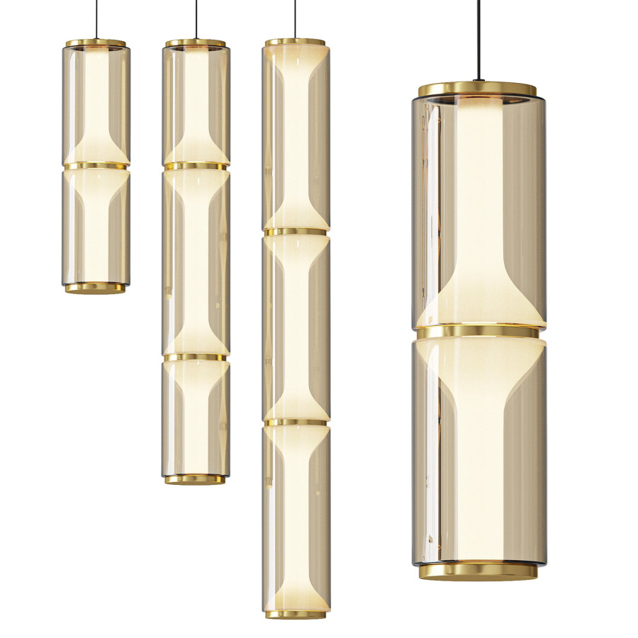 Lasvit Miles Pendant Lamp - 3D Model for Corona