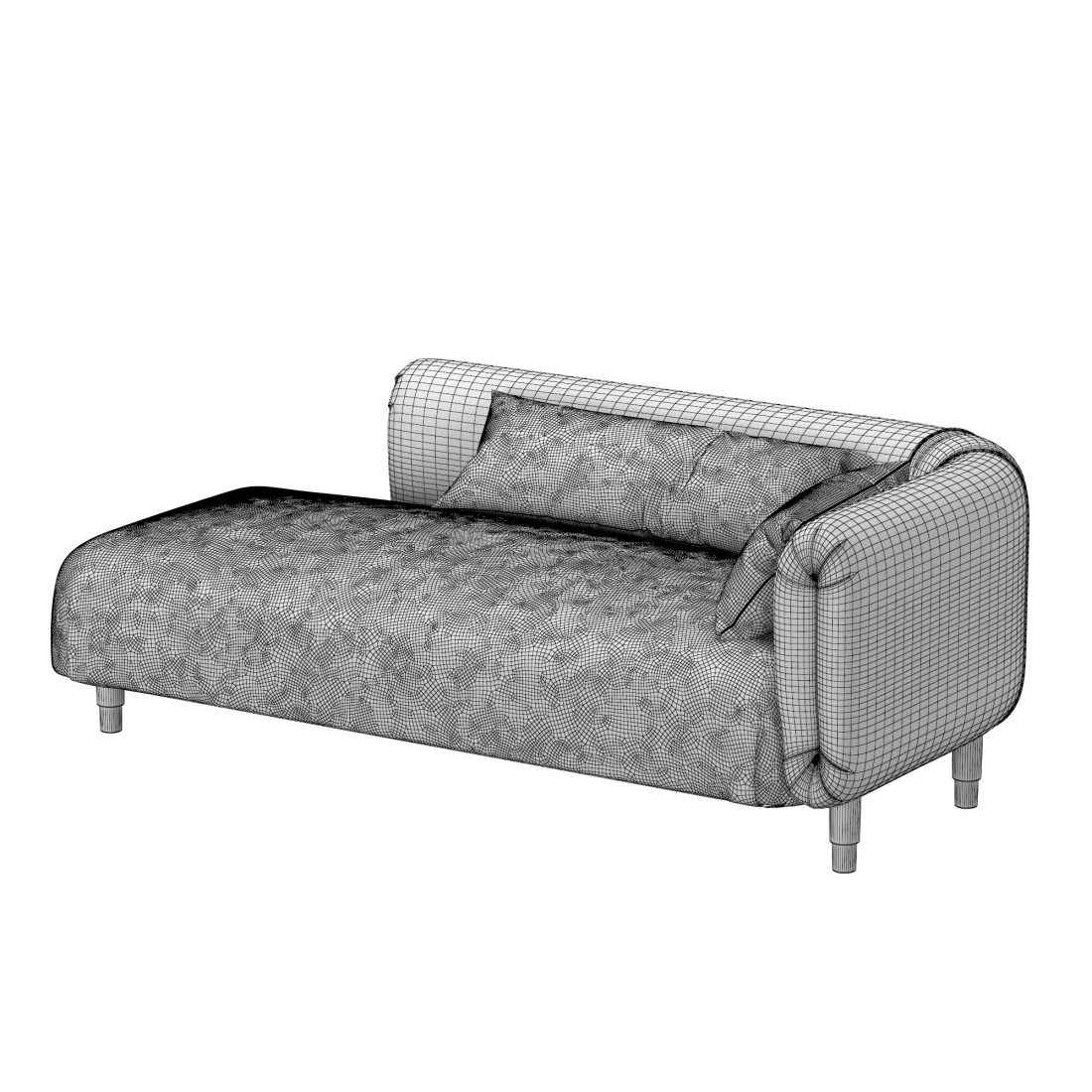 Garagh Chaise 3D Model for VRay, Corona | CGMood