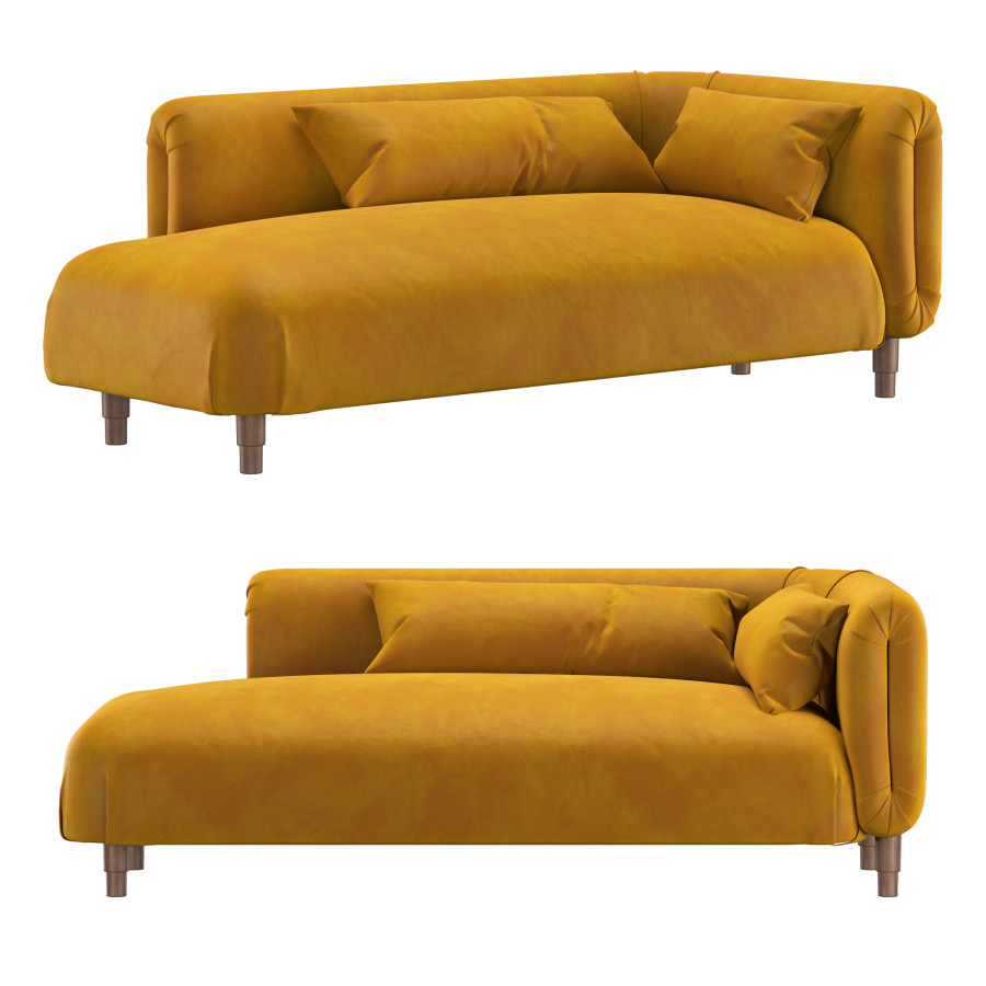 Garagh Chaise 3D Model for VRay, Corona | CGMood