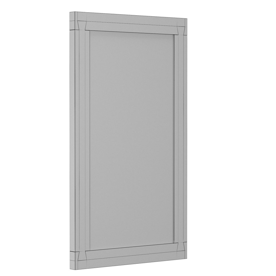 Andros Floor Mirror - 3D Model for VRay, Corona