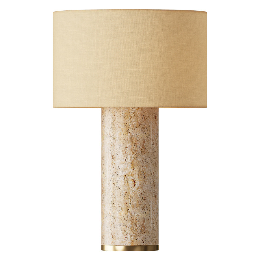 Aria Stone Table Lamp 3D Model for Corona | CGMood