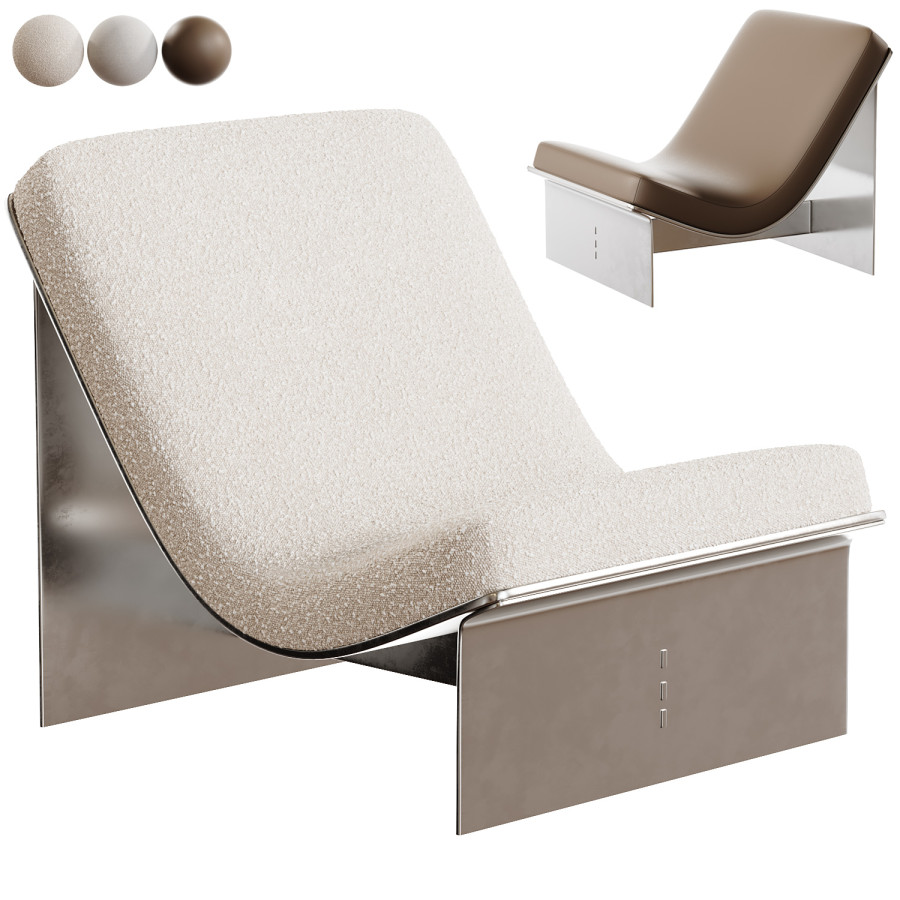 Kollen Lounge Stol 3D Model for Corona | CGMood