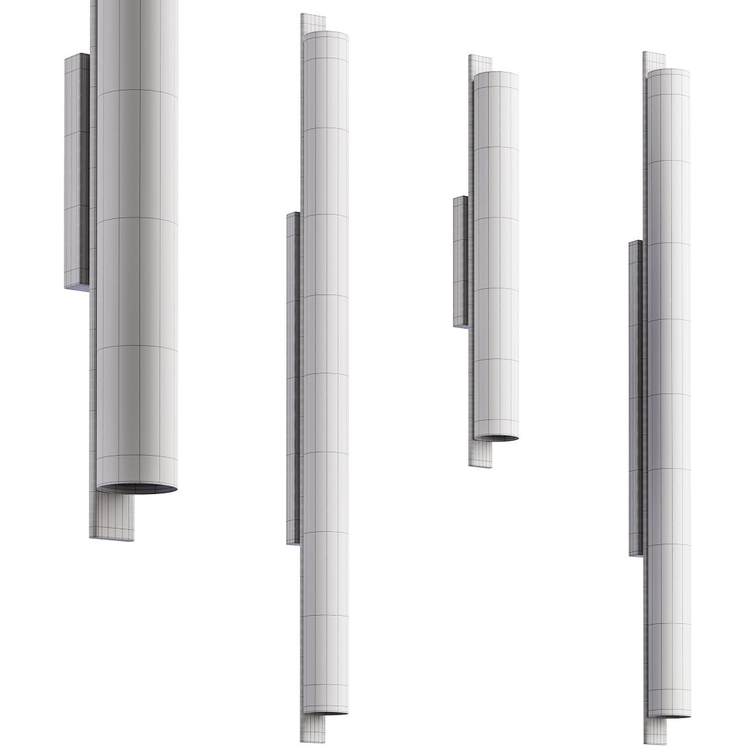 Panzeri Ombra Wall Lamps 3D Model for Corona | CGMood