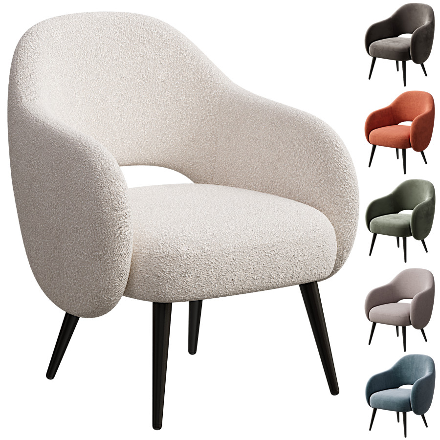 Brint Armchair By Divan 3D Model for Corona | CGMood