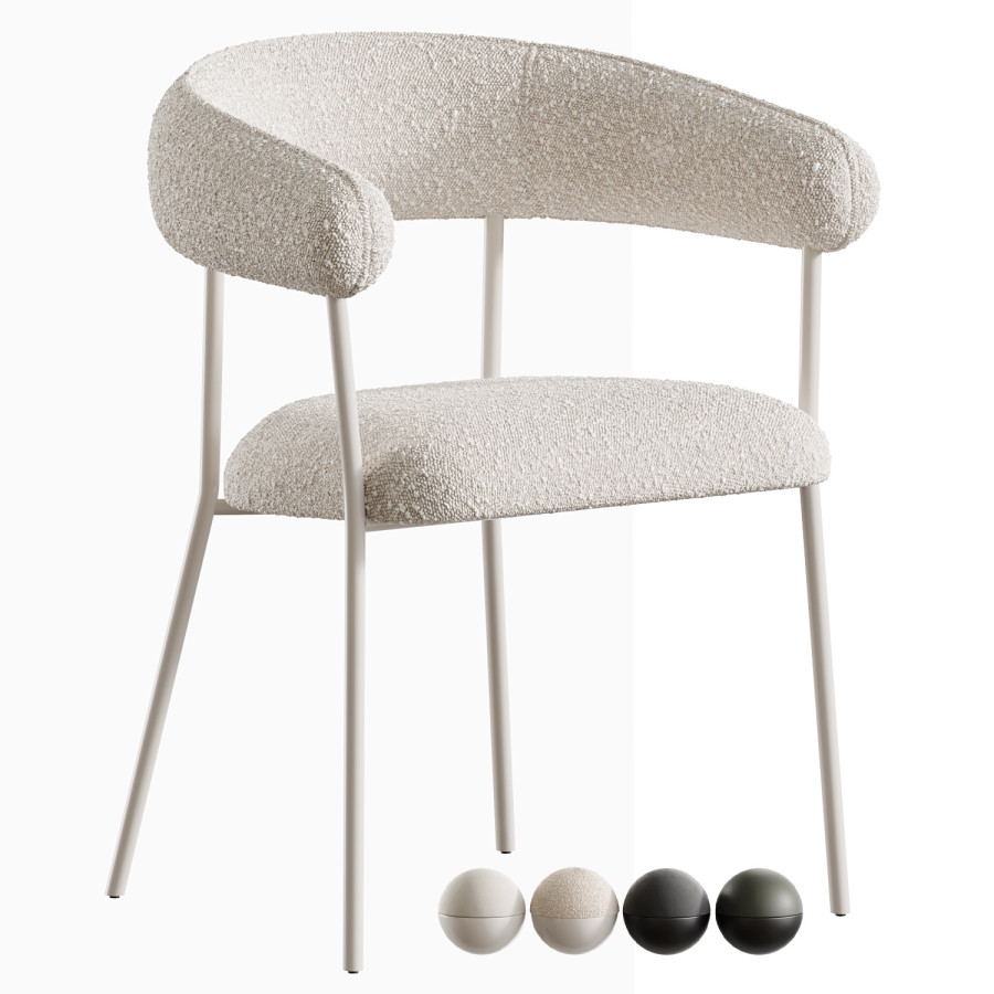 Salma Chair 3D Model for Corona | CGMood