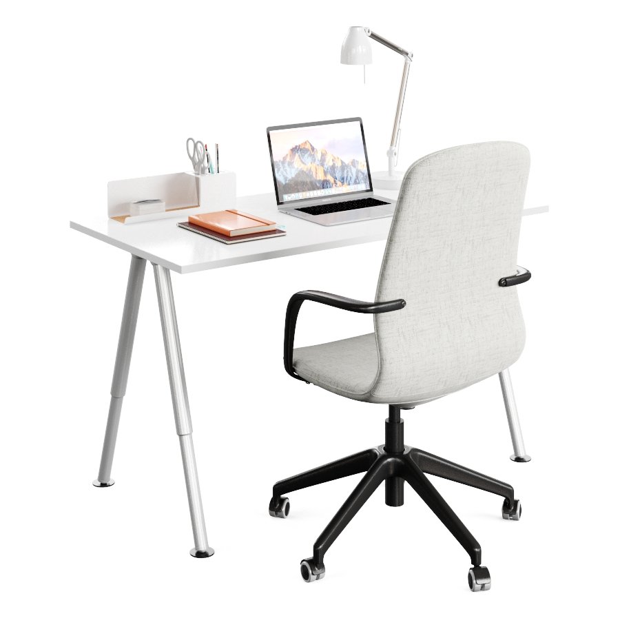 Ikea Langfjall And Thyge - 3D Model for VRay, Corona