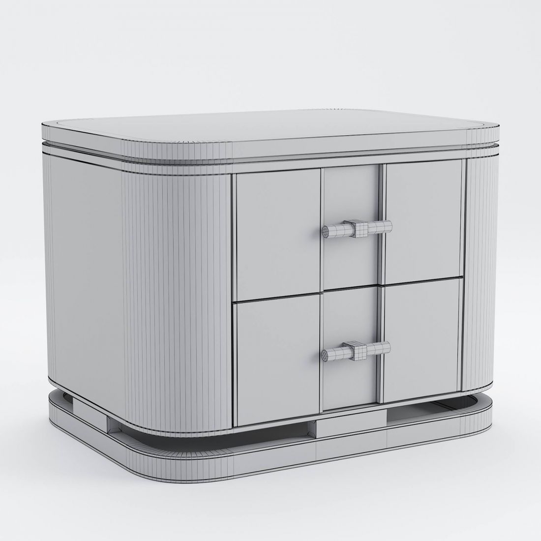 Ashi Bedside Table 3D Model for Corona | CGMood