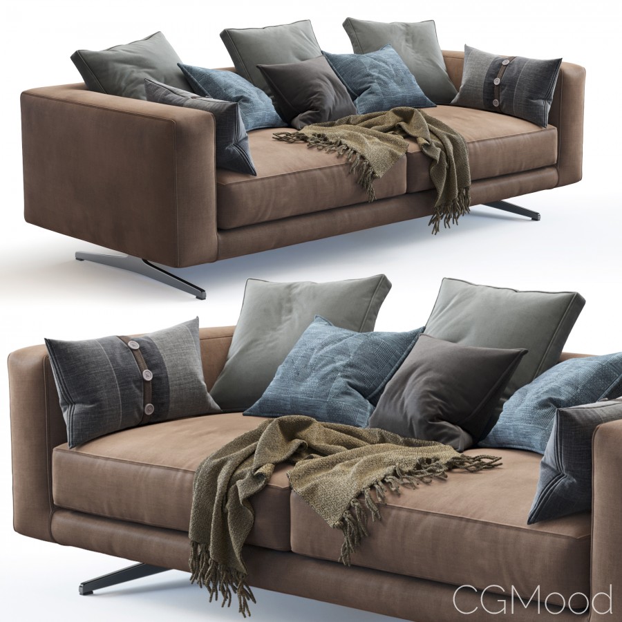 Boconcept Sofa Carlton - 3D Model for Corona