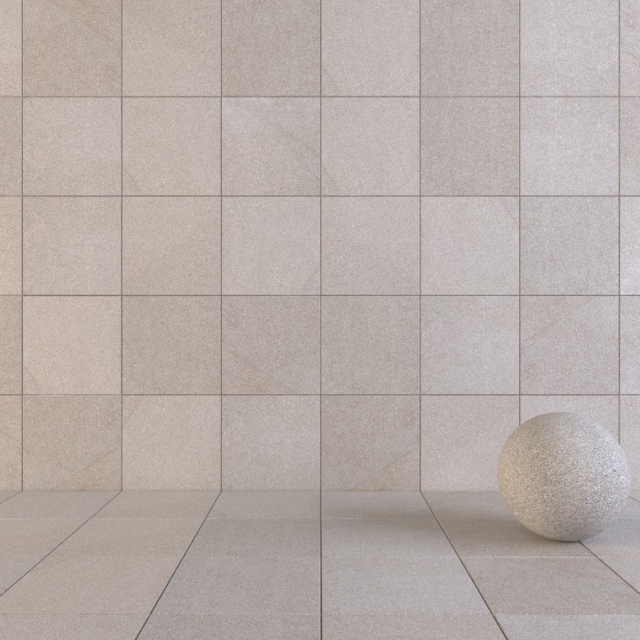 Flaviker River Ecru 60x60 Material for VRay, Corona | CGMood