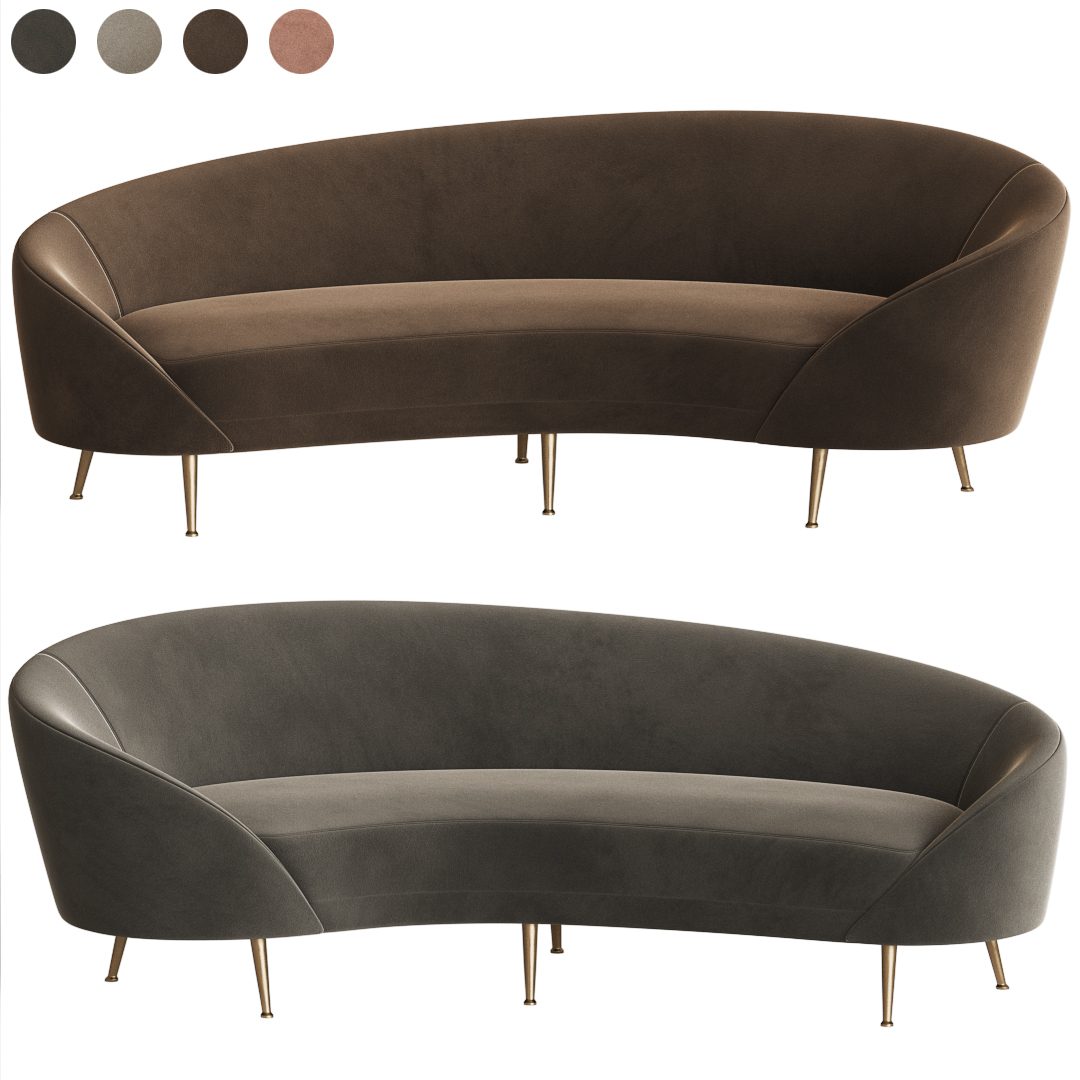 Diamond Sofa Celinesocm 3D Model for VRay, Corona | CGMood