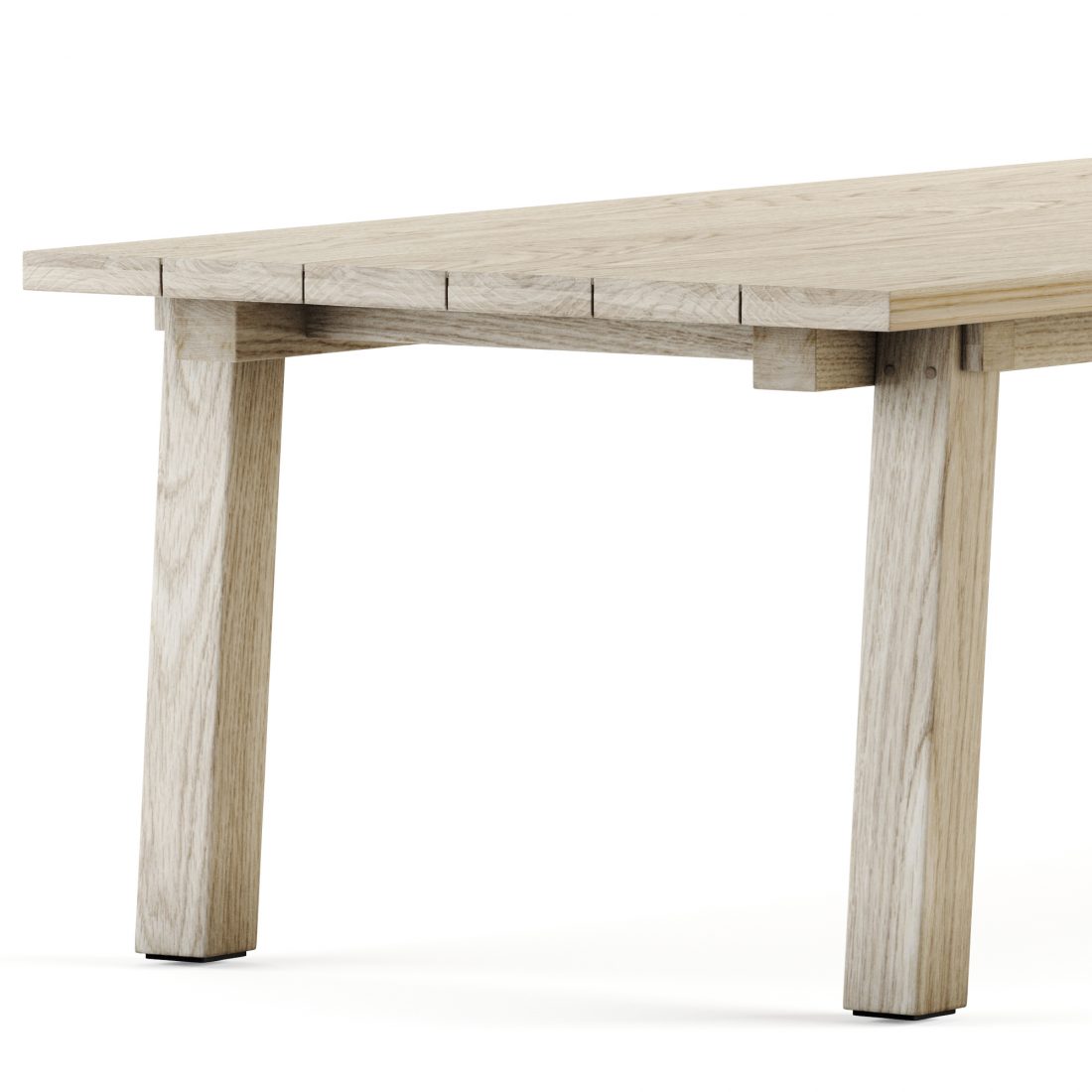 Teaka Table For 8 - 3D Model for Corona