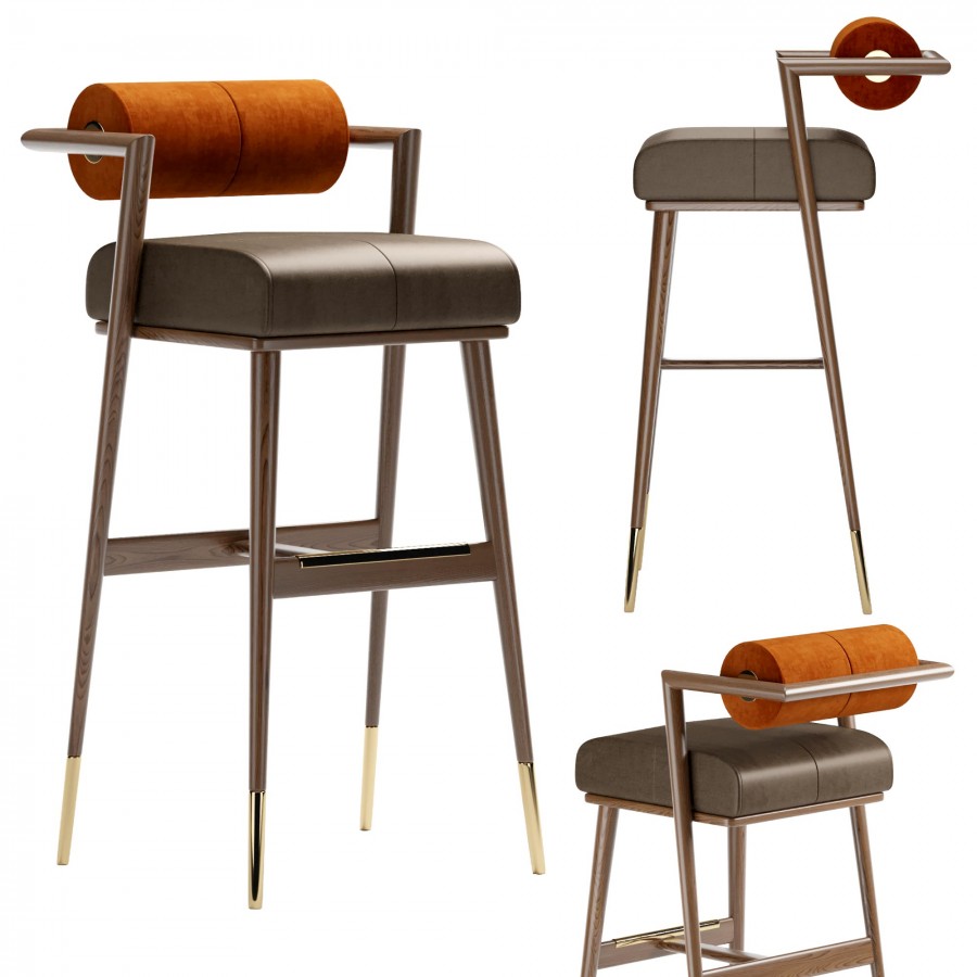 Bar Chair Waters 3D Model for Corona | CGMood